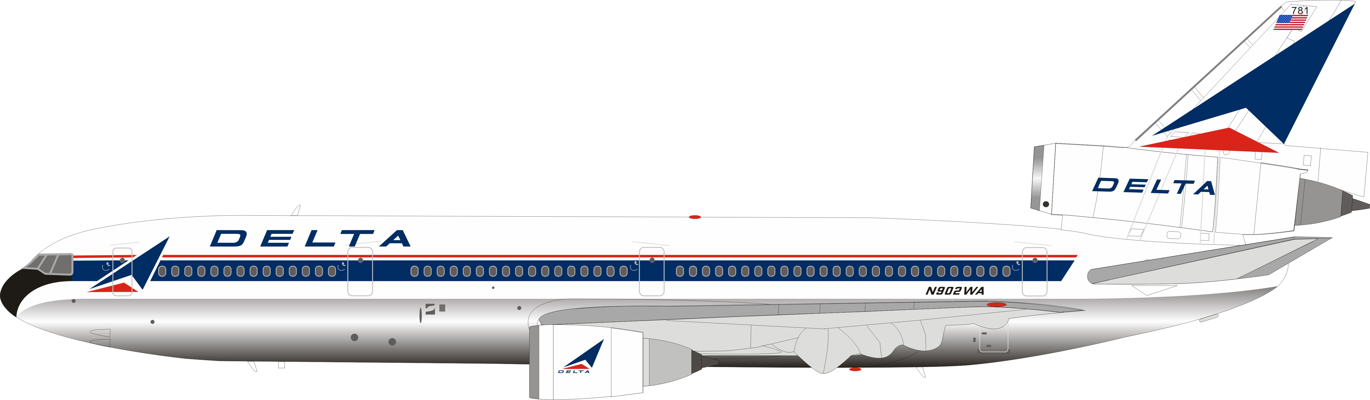 ScaleModelStore.com :: B Models 1:200 - B-DC10-DL-0219P - Delta Air ...