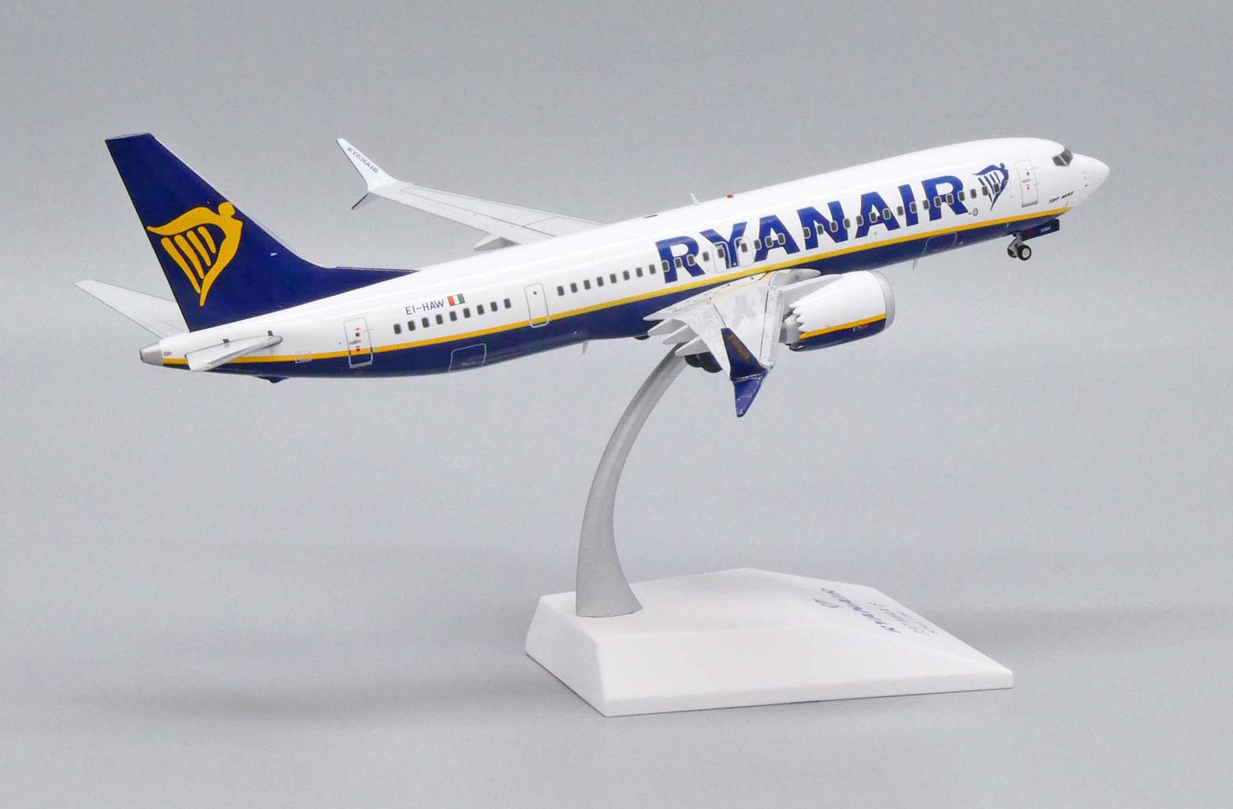 ScaleModelStore.com :: JC Wings 1:200 - XX2258 - Ryanair Boeing 737-8 MAX