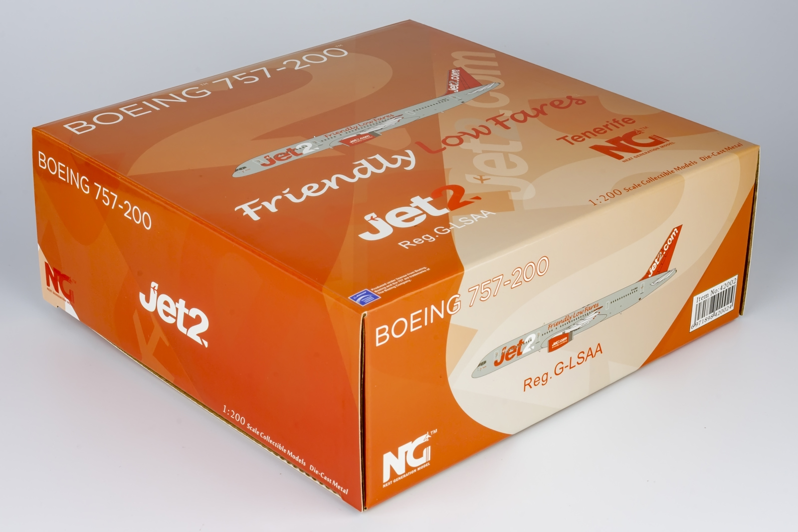 ScaleModelStore.com :: NG Models 1:200 - 42002 - Jet2 Boeing 757-200